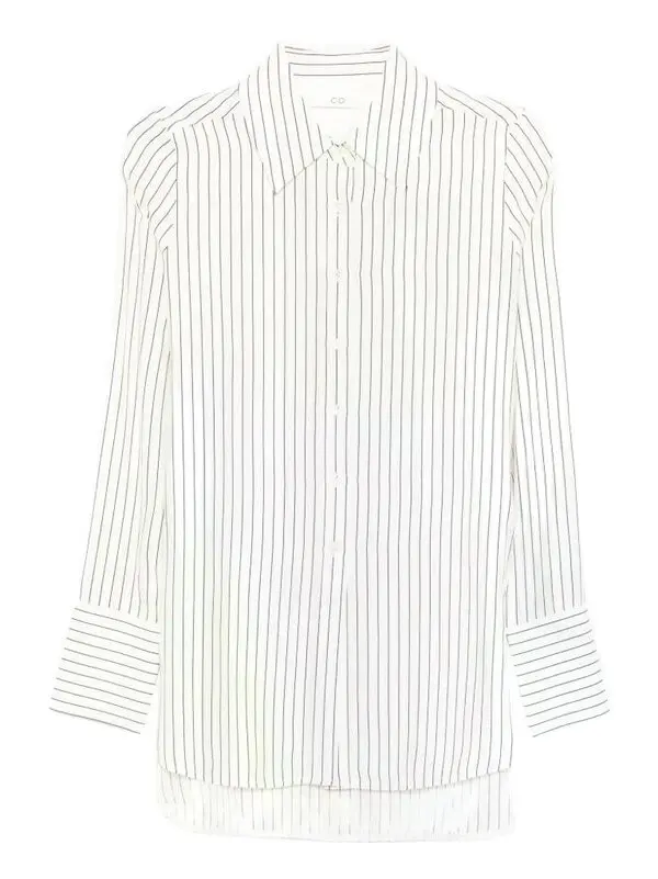 Co Collection Striped Shirt - Neutrals