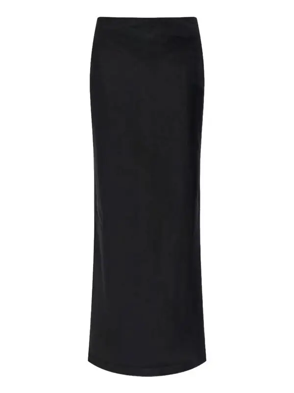 Cult Gaia Zip Maxi Skirt - Black