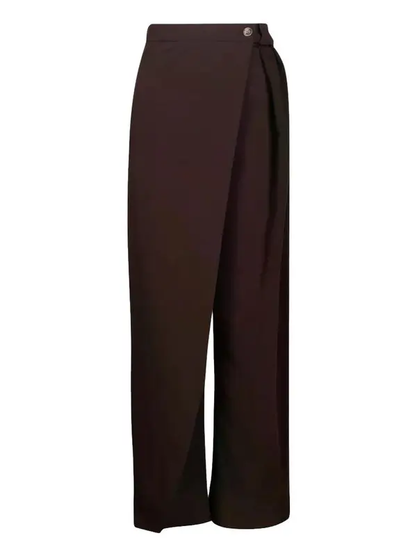 Pinko Button Trousers - Brown