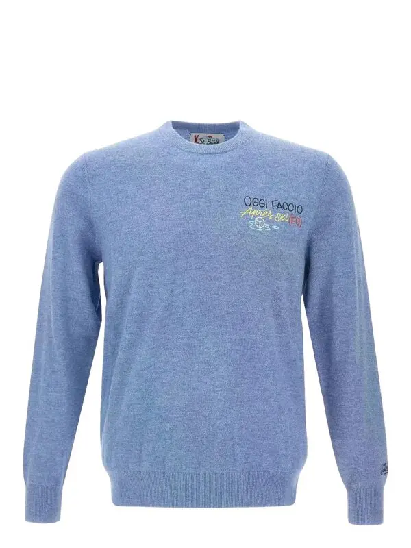 MC2 SAINT BARTH Crew-neck Sweater - Blue