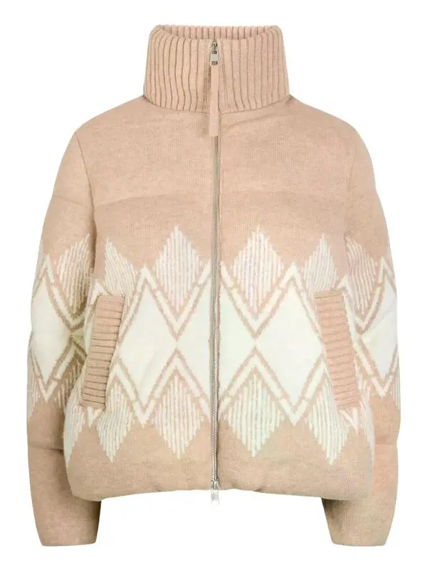 Varley Padded Knit Jacket - Neutrals