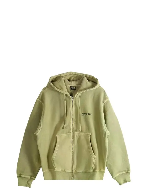 StÜssy Zip-fastening Hoodie - Green