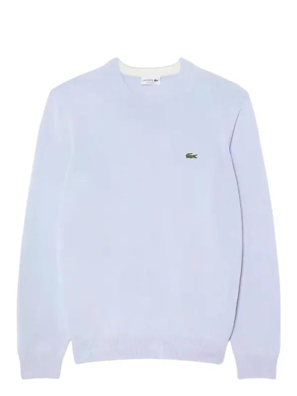 Lacoste Logo Slim-fit Sweater - Blue