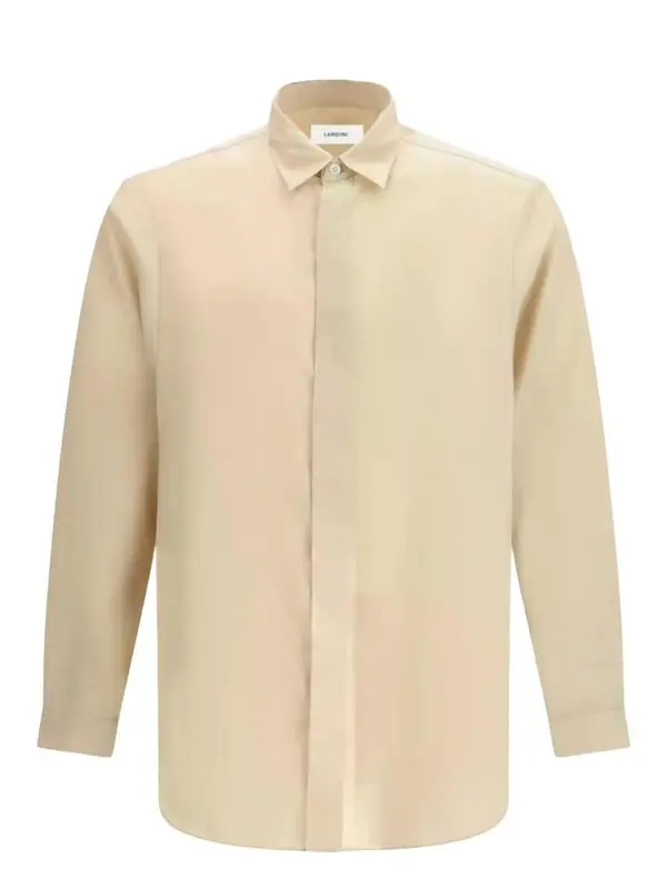 LARDINI Button-fastening Shirt - Neutrals