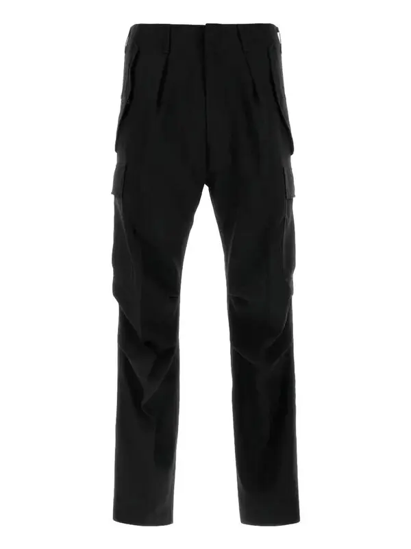 TOM FORD Pleat-detail Cargo Trousers - Black