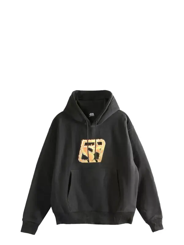 StÜssy Graphic-print Hoodie - Black