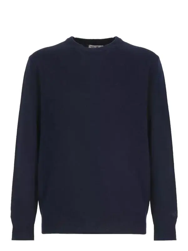 MC2 SAINT BARTH Round-neck Long-sleeve Sweater - Blue
