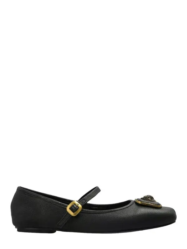 Kurt Geiger Pimlico Buckled Ballet Flats - Black