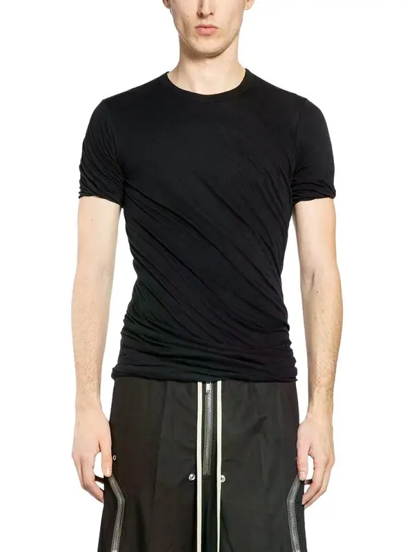 Rick Owens Double Ss T-shirt - Black