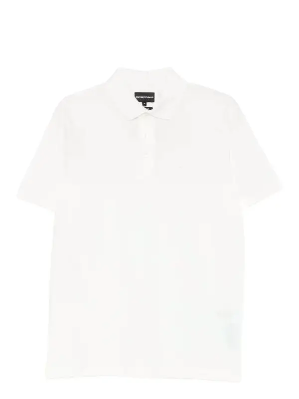 Emporio Armani Short-sleeve Polo Shirt - White