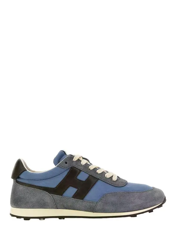 Hogan H699 Logo-patch Sneakers - Blue