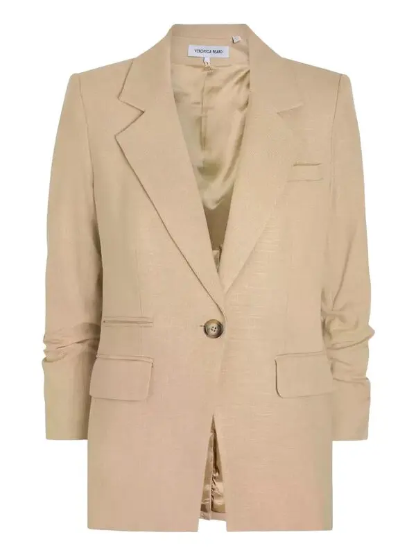 Veronica Beard Battista Single-breasted Jacket - Neutrals