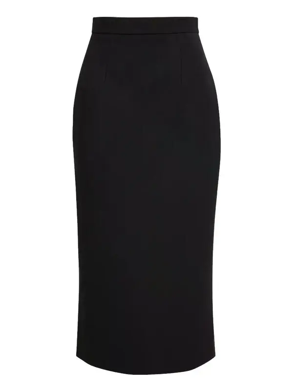 ROKSANDA Amel Midi Pencil Skirt - Black