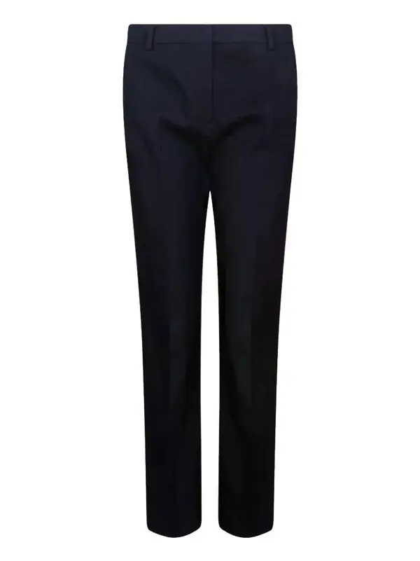 Max Mara Concealed-closure Trousers - Blue