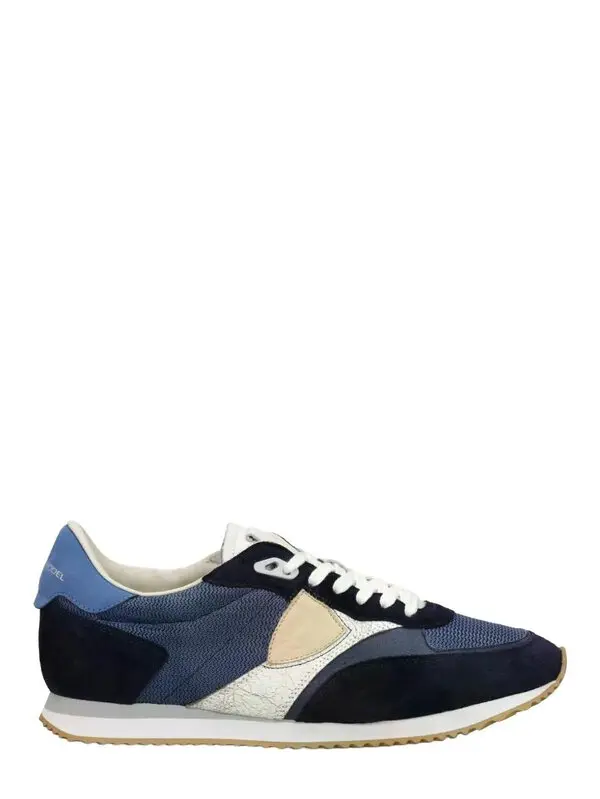 Philippe Model Blville Shield Sneakers - Blue