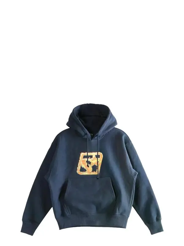StÜssy Graphic-print Hoodie - Blue