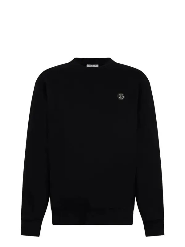Philipp Plein Round-neck Sweatshirt - Black