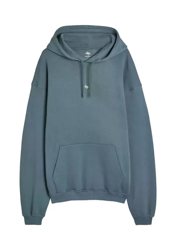 REPRESENT 247 Drawstring Hooded Sweatshirt - Blue