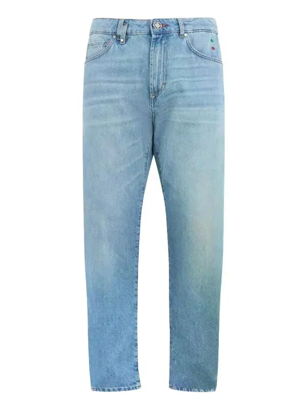 Philipp Plein Appliqué Jeans - Blue