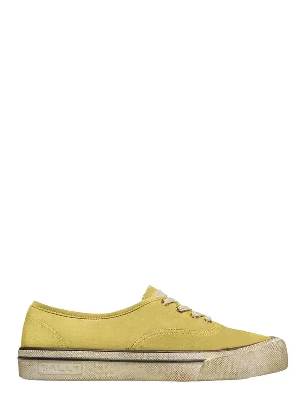 Bally Santa Ana Suede Sneakers - Yellow