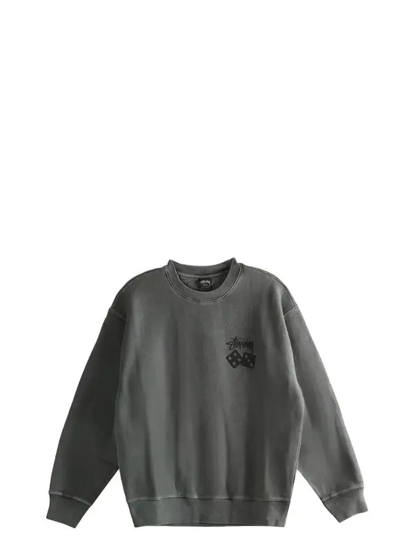 StÜssy Dice-graphic Sweatshirt - Black