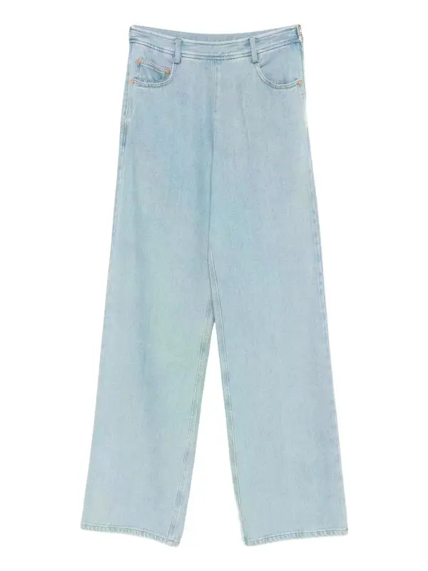 FORTE_FORTE Five-pocket Trousers - Blue