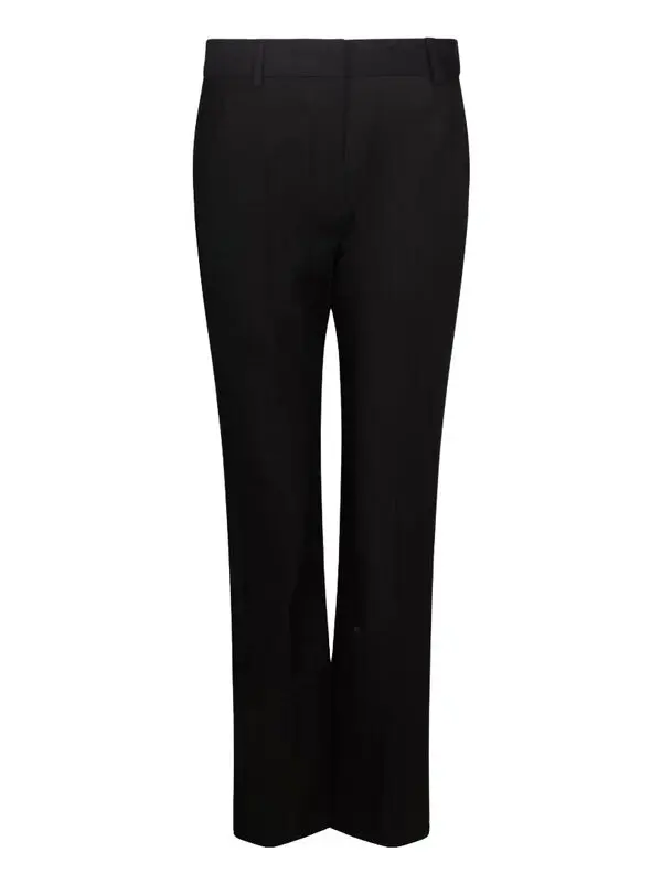 Max Mara Concealed-closure Trousers - Black