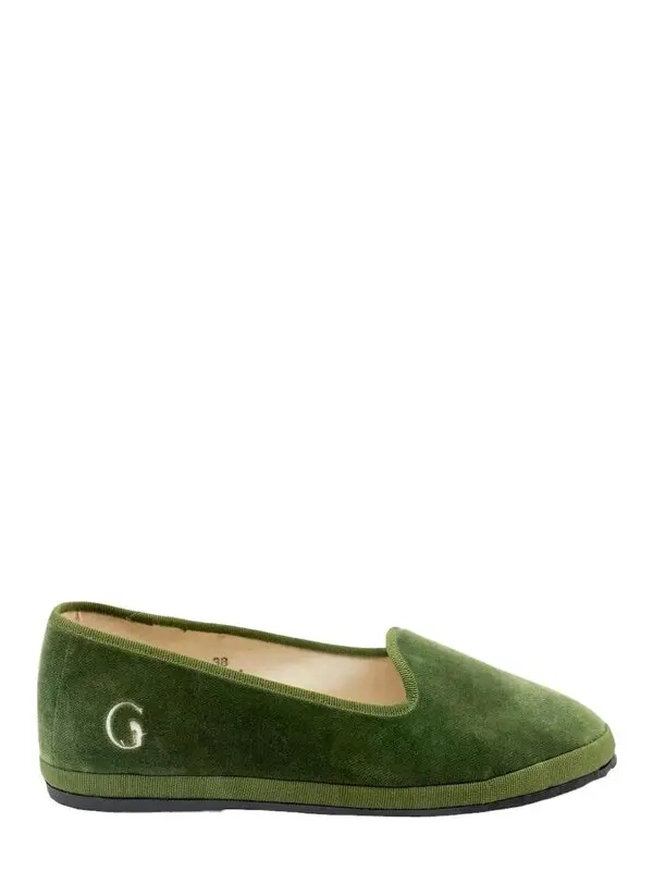 GONDOLINA Sant Erasmo Logo-detail Loafers - Green