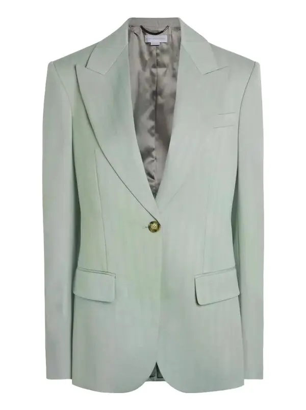 Stella McCartney Single-breasted Blazer - Green
