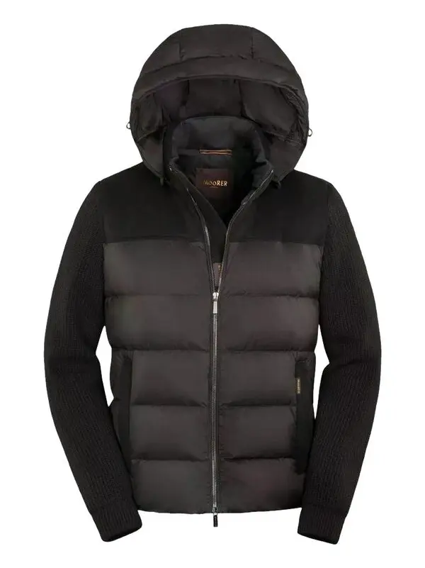 MOORER Allori Padded Jacket - Black