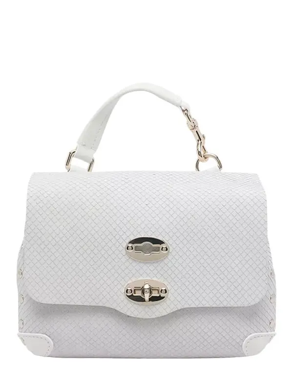 ZANELLATO Postina Turn-lock-closure Tote Bag - White