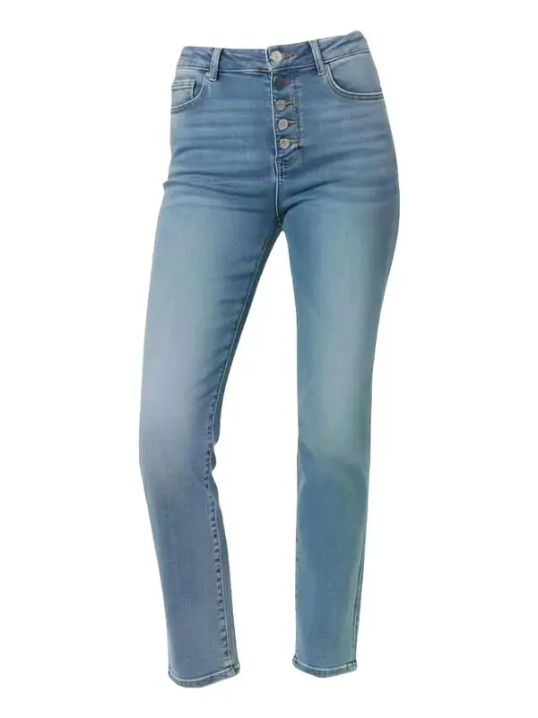 Liu Jo Button Jeans - Blue