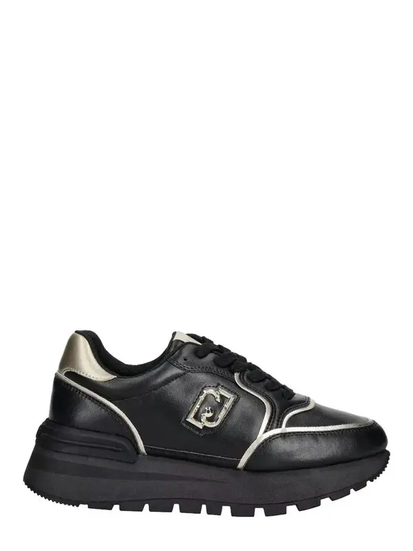 Liu Jo Logo Plaque Sneakers - Black