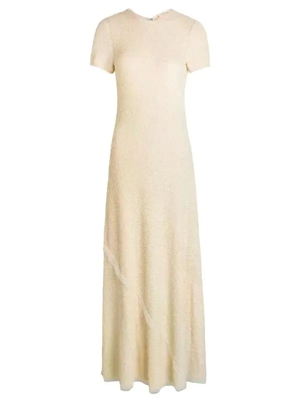 HEIRLOME Julia Panelled Maxi Dress - Neutrals