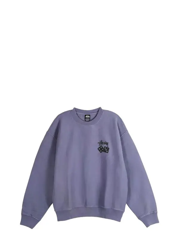 StÜssy Dice-graphic Sweatshirt - Purple