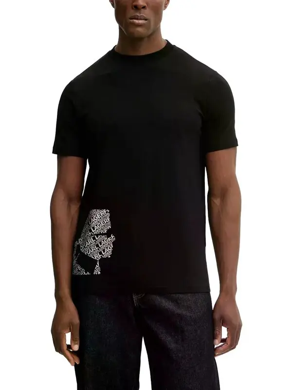 Karl Lagerfeld Printed T-shirt - Black