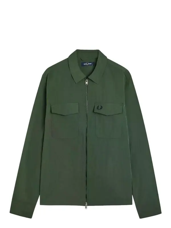 Fred Perry Zip Pocket Jacket - Green