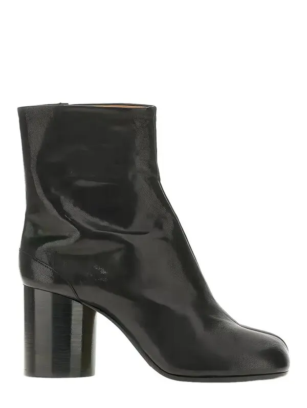 MAISON MARGIELA Tabi Heeled Ankle Boots - Black