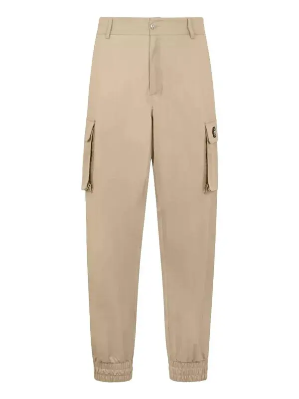Philipp Plein Straight Cargo Trousers - Neutrals