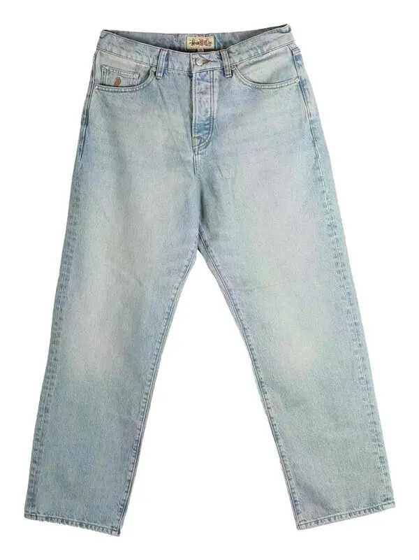 StÜssy Light Wash Denim Jeans - Blue