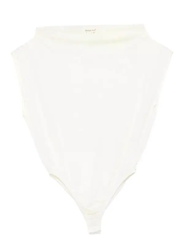 Patrizia Pepe Wool Bodysuit - White