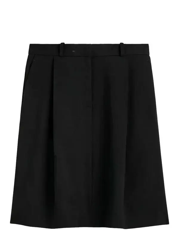 TOTEME Tailored Pleated Skirt - Black