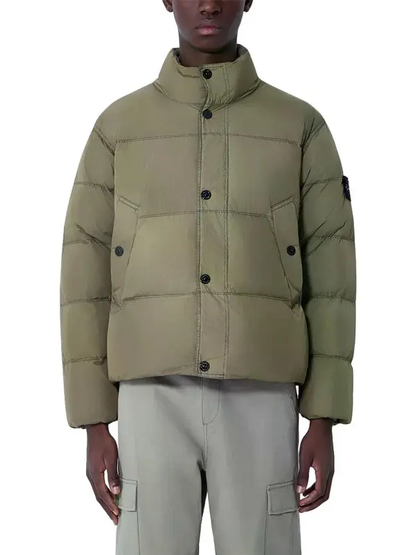 Stone Island Quilted Padded Jacket - Green