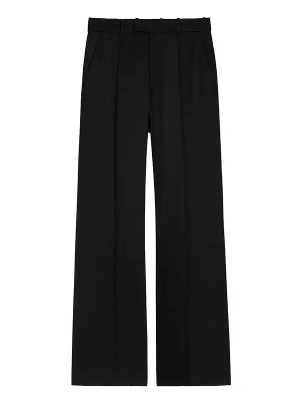 NILI LOTAN Etoile Wool Tailored Trousers - Black