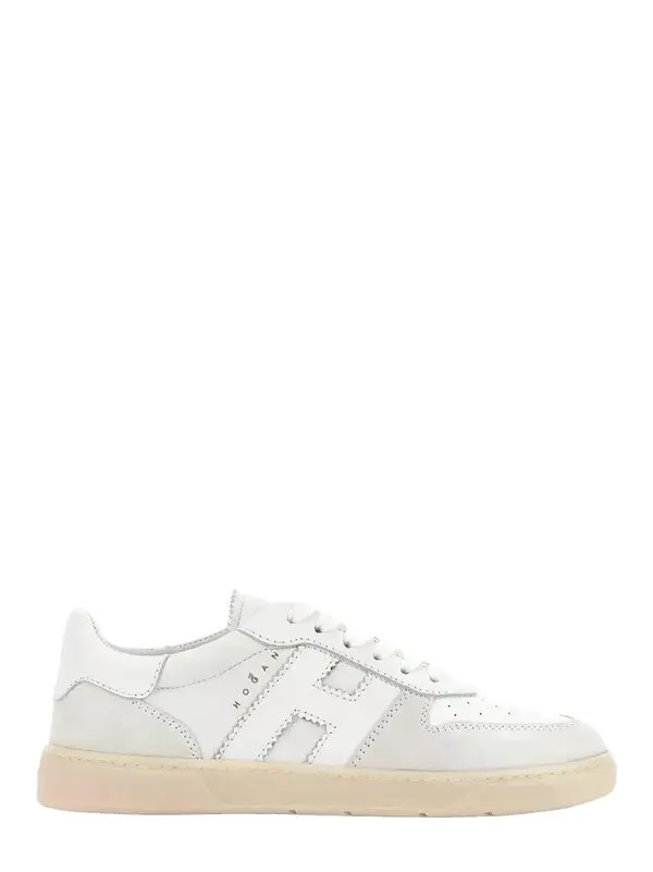Hogan Logo-detail Trainers - White