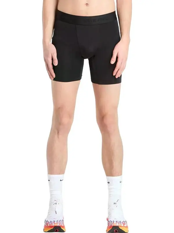 Nike Pro Logo-waistband Shorts - Black