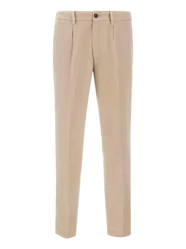 DEVORE INCIPIT Pleated-detail Trousers - Neutrals