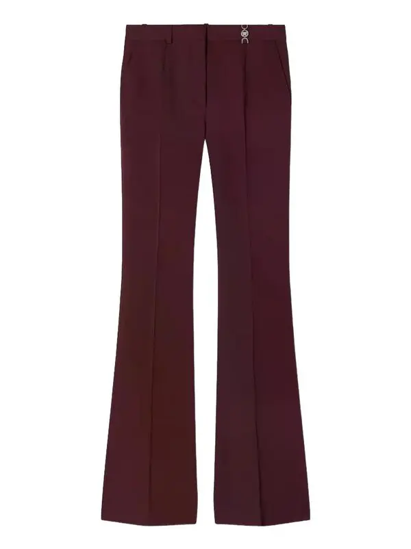 Versace Embellished Trousers - Purple