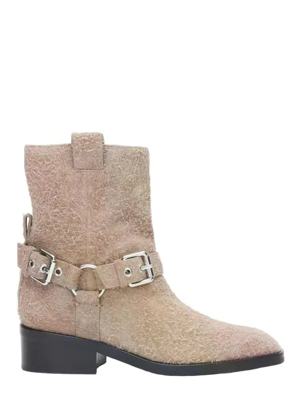 3.1 Phillip Lim Alexa Moto Harness Boots - Neutrals