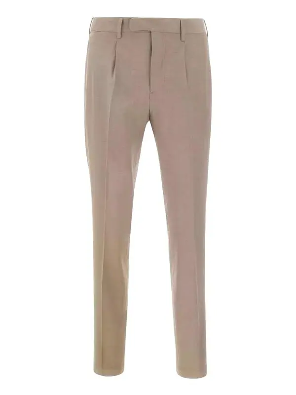 DEVORE INCIPIT Pleated Trousers - Neutrals